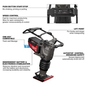 Milwaukee MXF270-2HD MX FUEL 70kg Rammer Kit - BC Fasteners & Tools