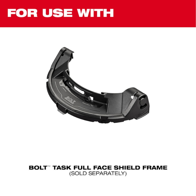 Milwaukee 48-73-1463 Shade W5 Uncoated Full Face Shield Lens