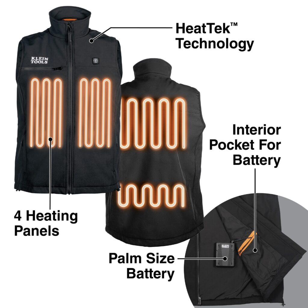 Klein Heated Base Layer Vest - BC Fasteners & Tools