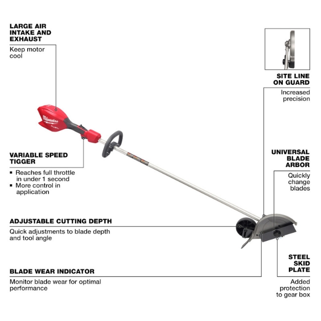 Milwaukee 3011-20 M18 FUEL Edger