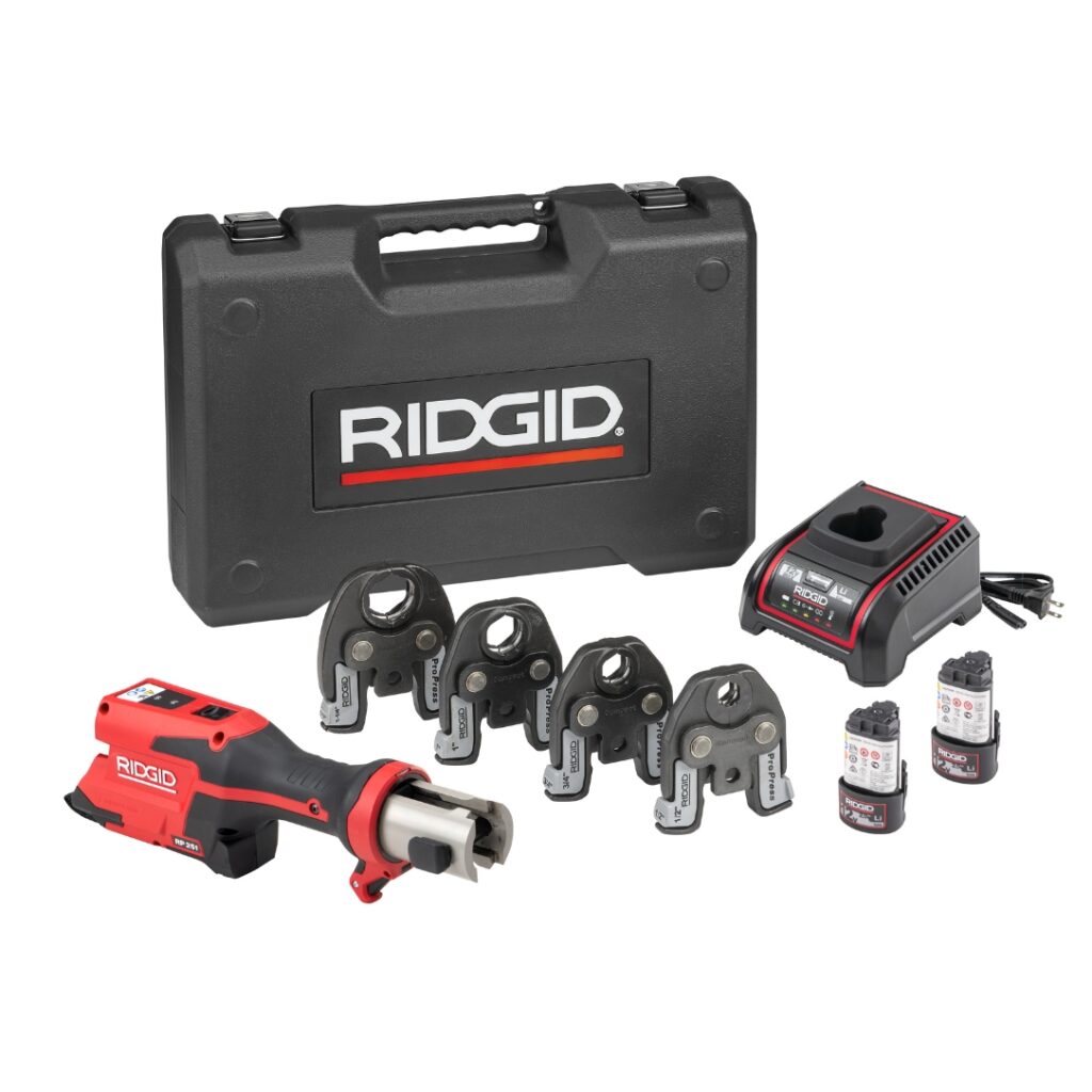 Ridgid 78148 RP 251 Press Tool Kit - 1/2"-1 1/4" PROPRESS Jaws