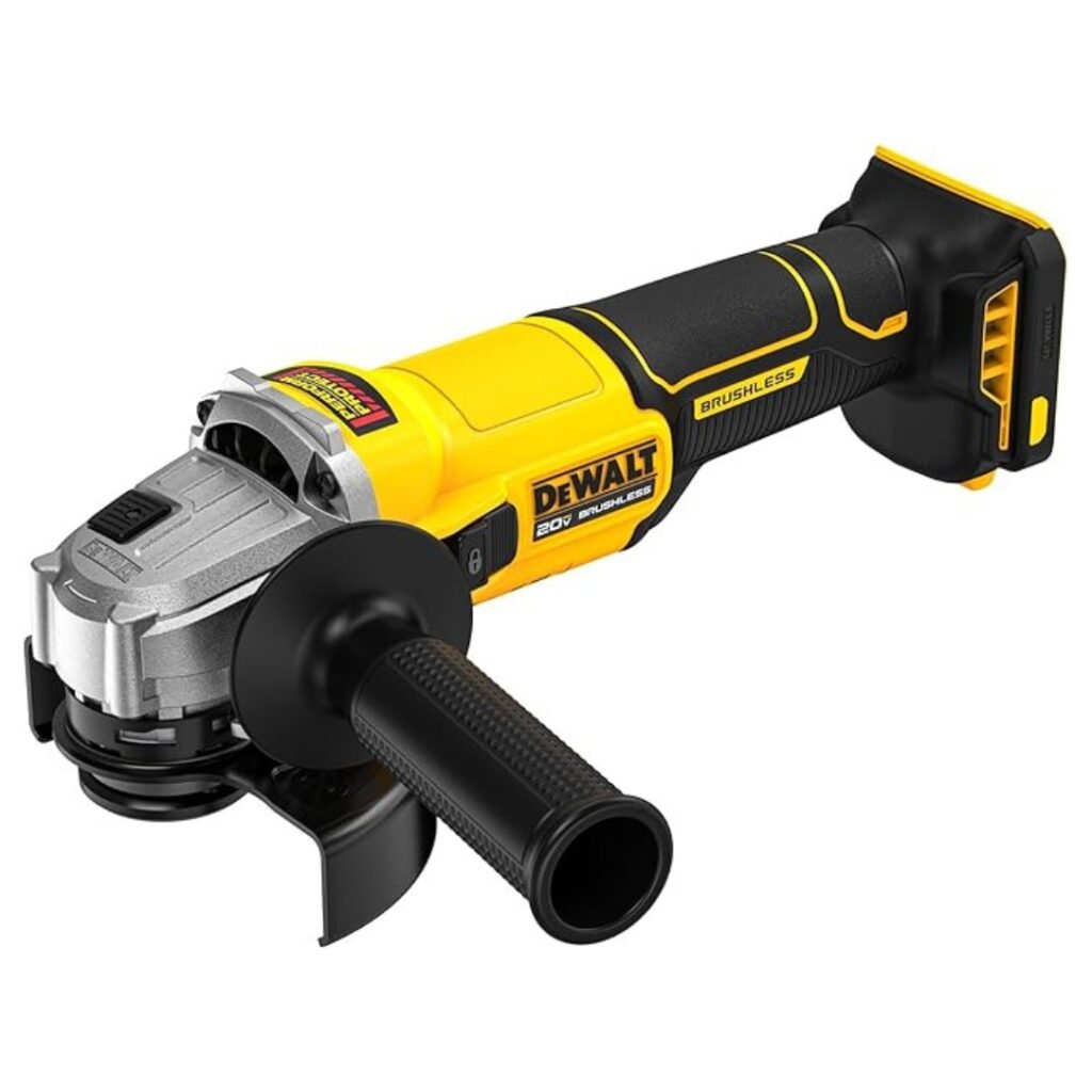 DeWalt DCG407B 20V MAX* 4-1/2" Brushless Slide-Switch Grinder