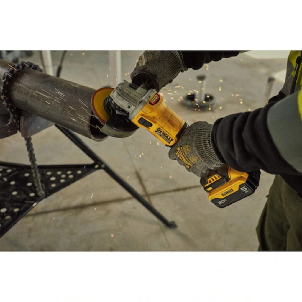 DeWalt DCG407B 20V MAX* 4-1/2" Brushless Slide-Switch Grinder