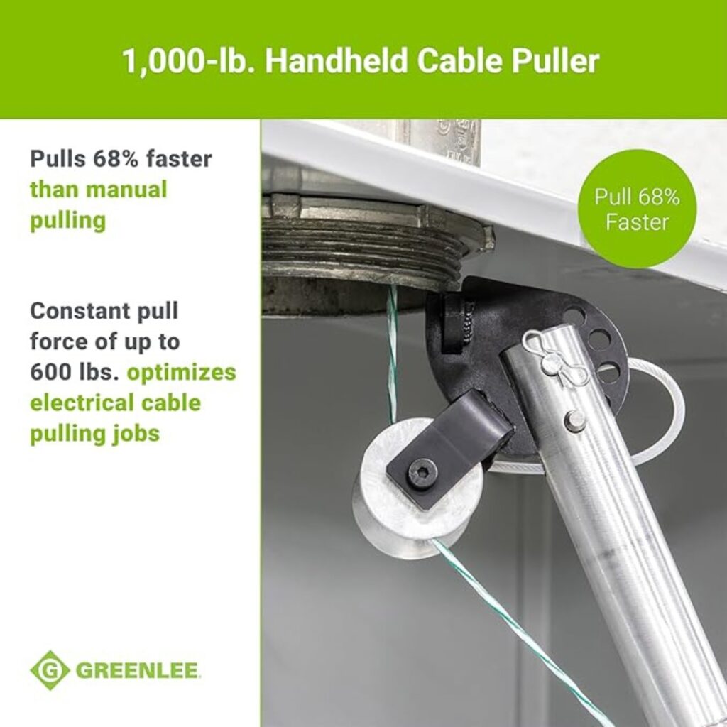 Greenlee G1 VERSI TUGGER Handheld 1,000lb Puller - BC Fasteners & Tools