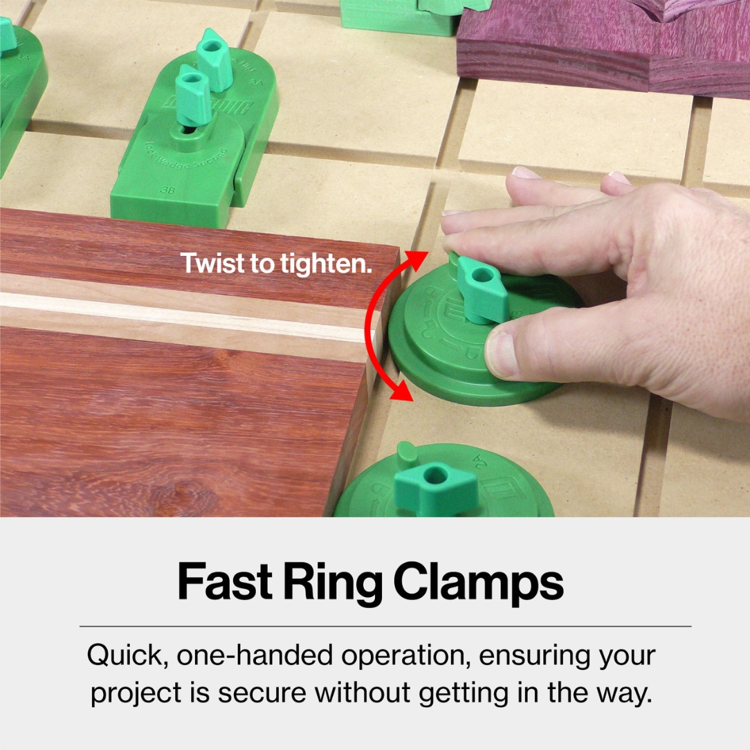 Microjig CN-P2K2 MATCHFIT Ring Clamp 2-Pack - BC Fasteners & Tools