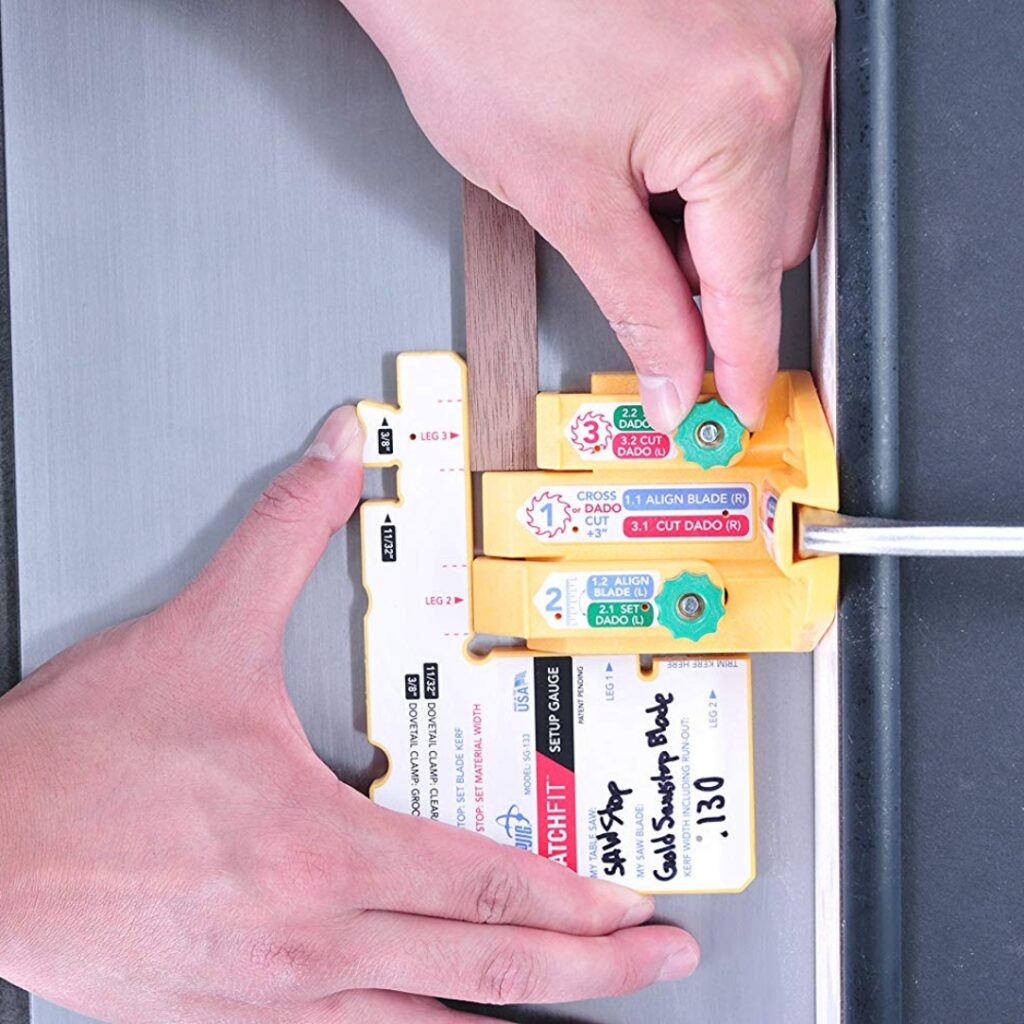 Microjig SG-133 MATCHFIT Setup Gauge - BC Fasteners & Tools