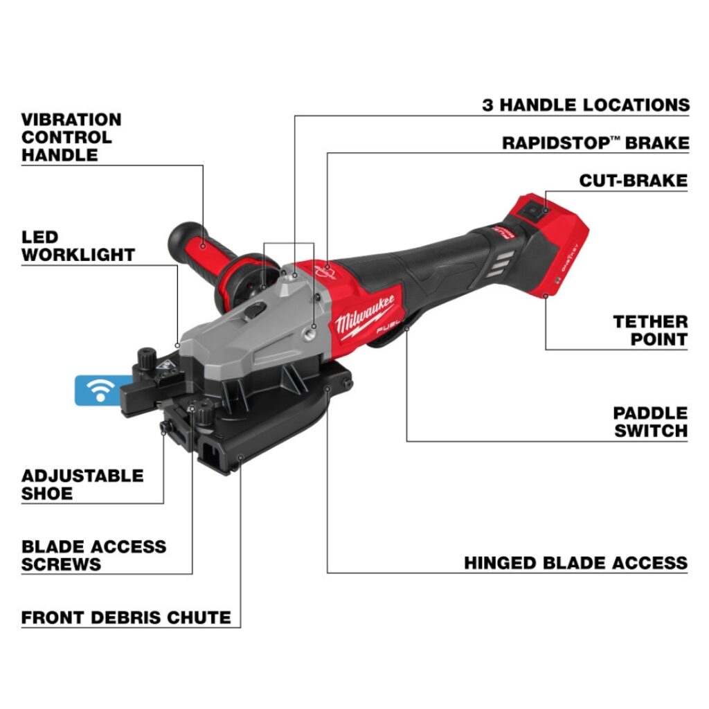 Milwaukee 3675-20 M18 FUEL Rebar Cutter - Tool Only - BC Fasteners & Tools