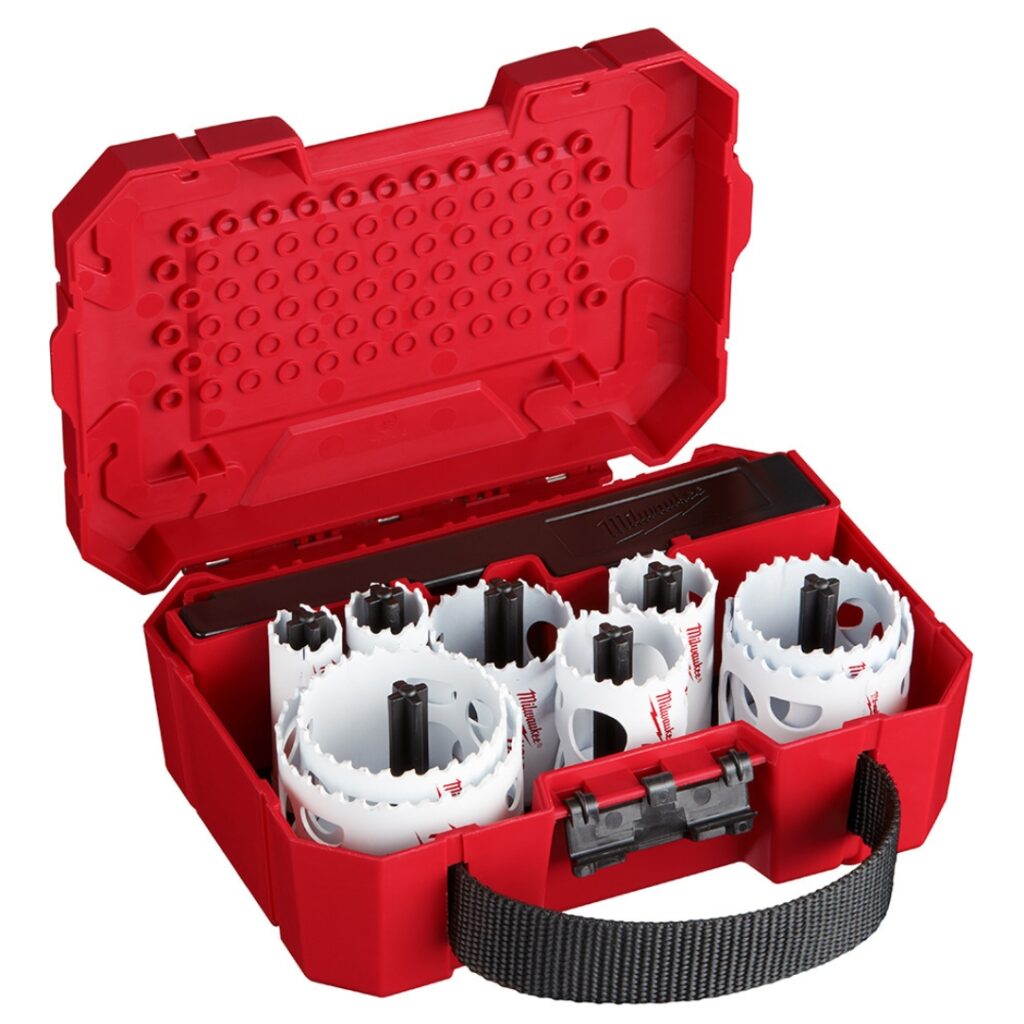 Milwaukee 49-22-4025 HOLE DOZER Bi-Metal General Purpose Hole Saw Kit ...