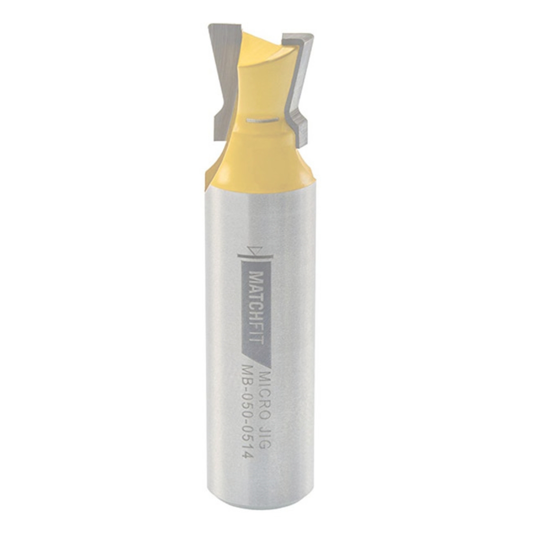 Microjig MB-050-0514 MATCHFIT 1/2"-14° Dovetail Router Bit - BC ...