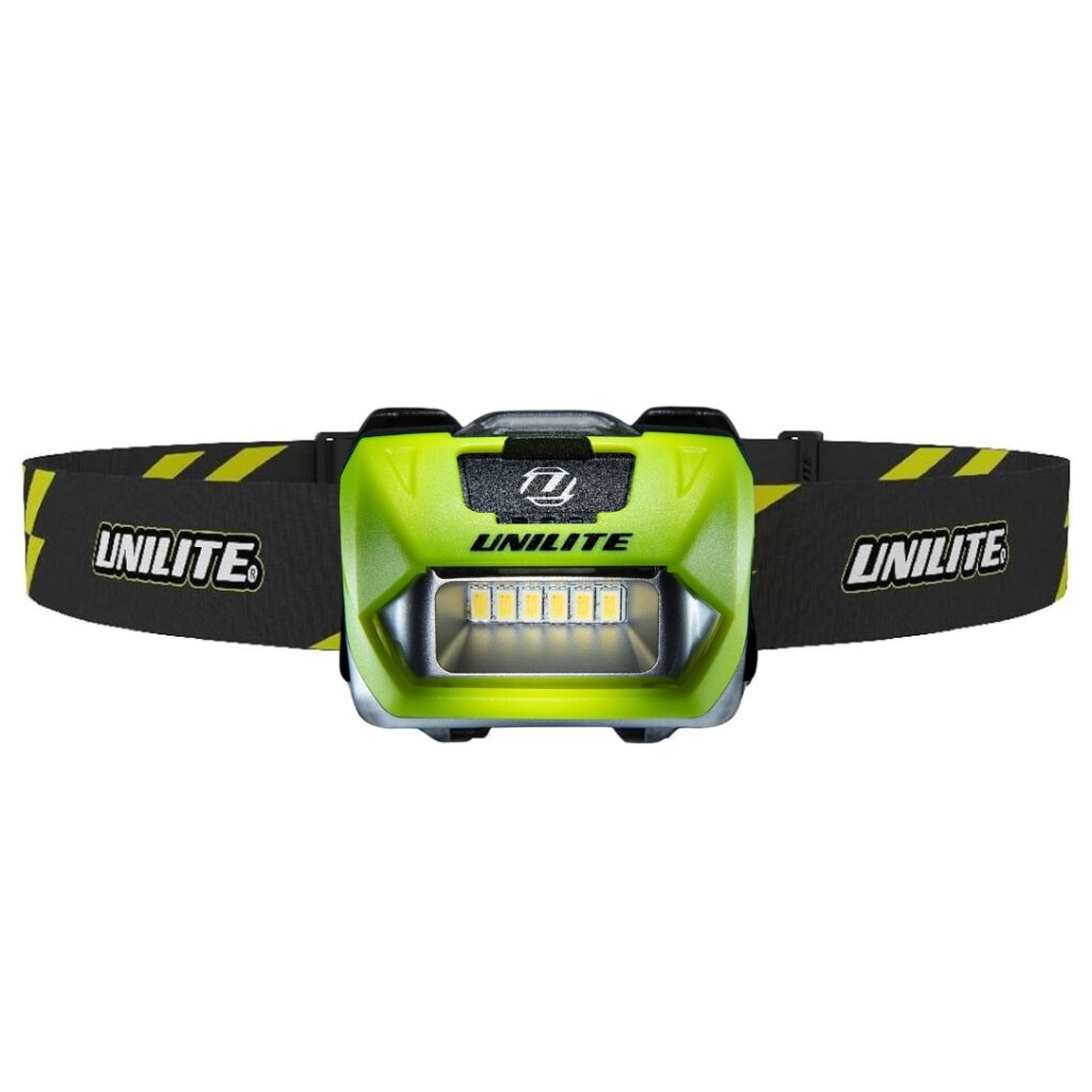 Unilite PS-HDL6R Dual Power LED Helmet Headlamp - BC Fasteners & Tools