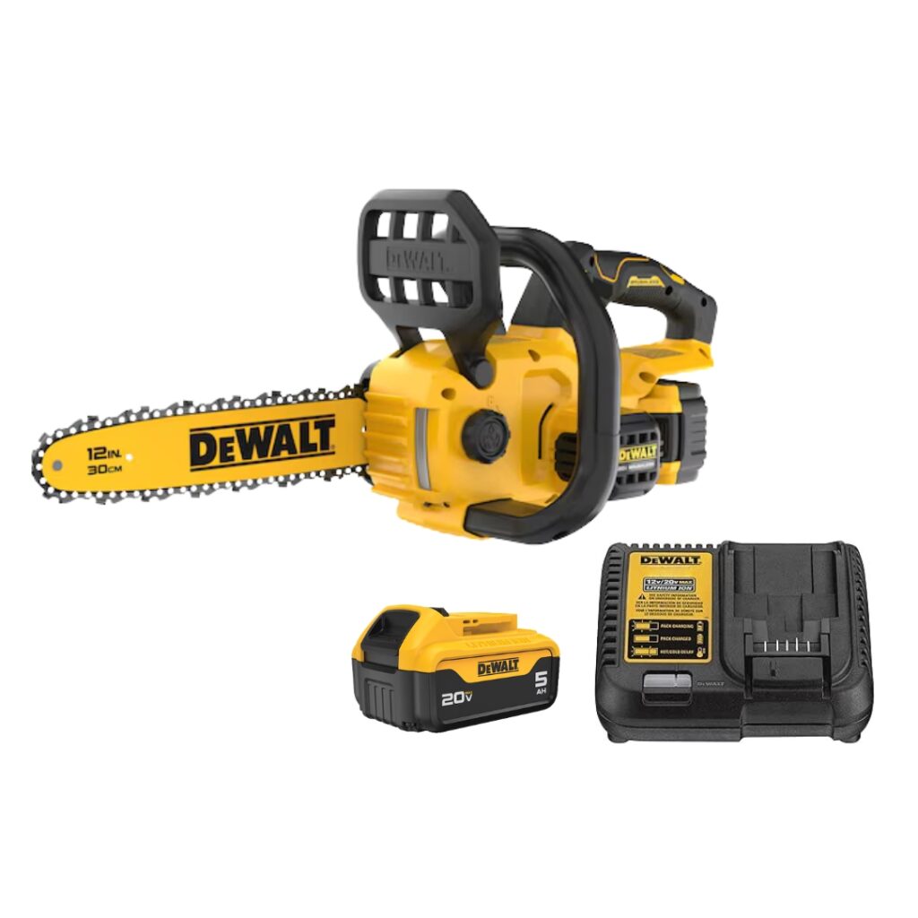 DeWalt 20V MAX XR 12" Brushless Compact Chainsaw Kit