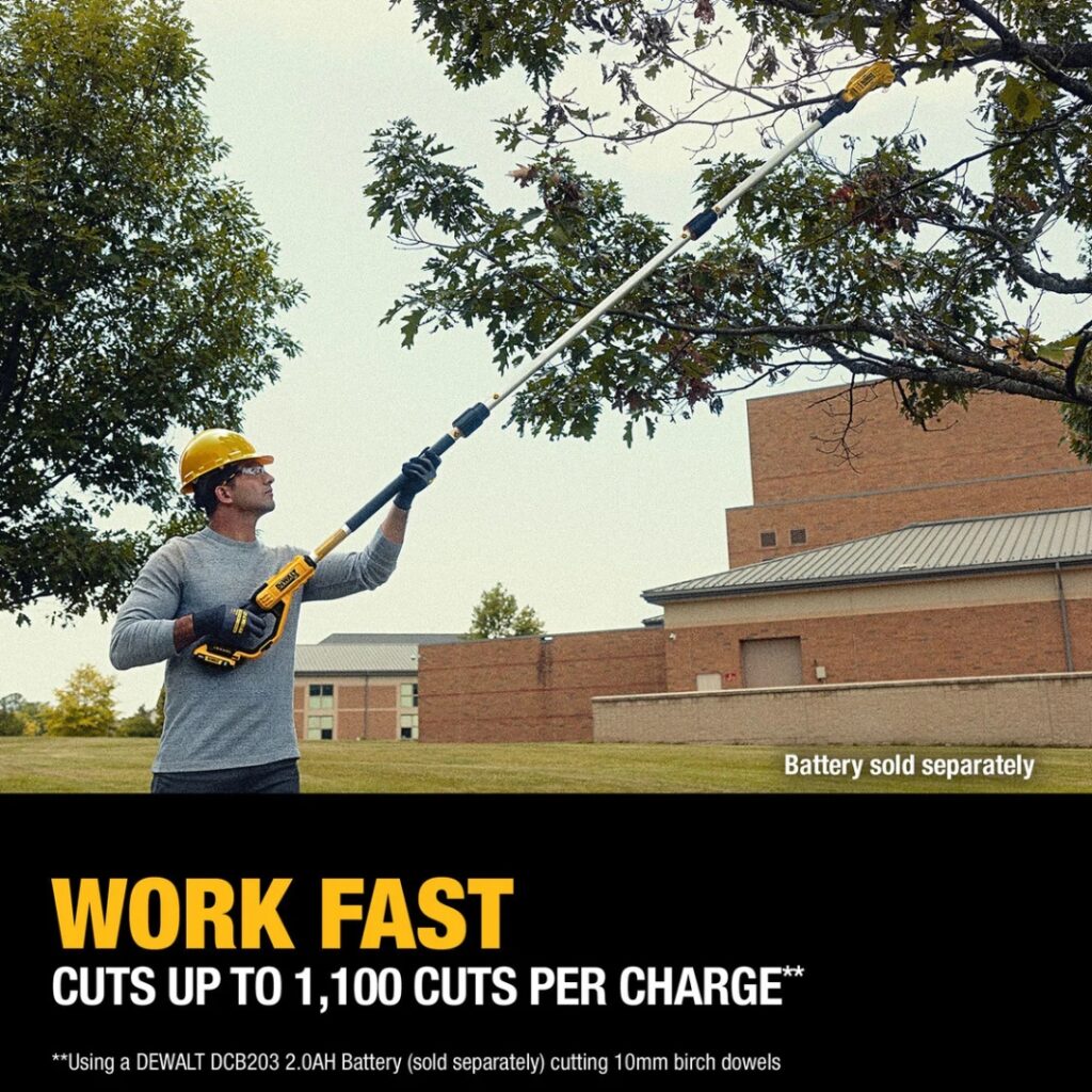 DeWalt DCPPR320B 20V Pole Pruner - Tool Only - BC Fasteners & Tools
