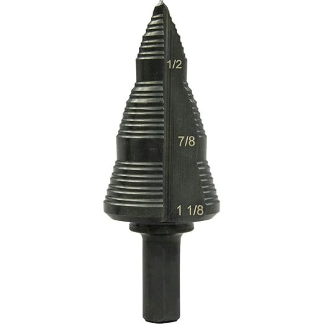 Greenlee GSBSET3 Step Bit Set (#1, #4, #9) 3-Piece - BC Fasteners & Tools