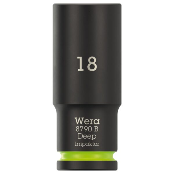 Wera 005559 8790 B Impaktor Deep Socket 3/8″ Drive x 18mm x 63mm - BC ...