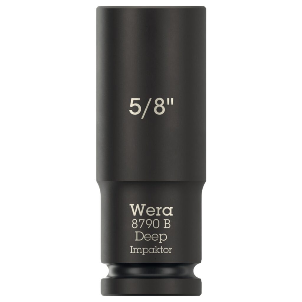 Wera 005570 8790 B Impaktor Deep Socket 3/8″ Drive x 5/8" x 63mm - BC ...