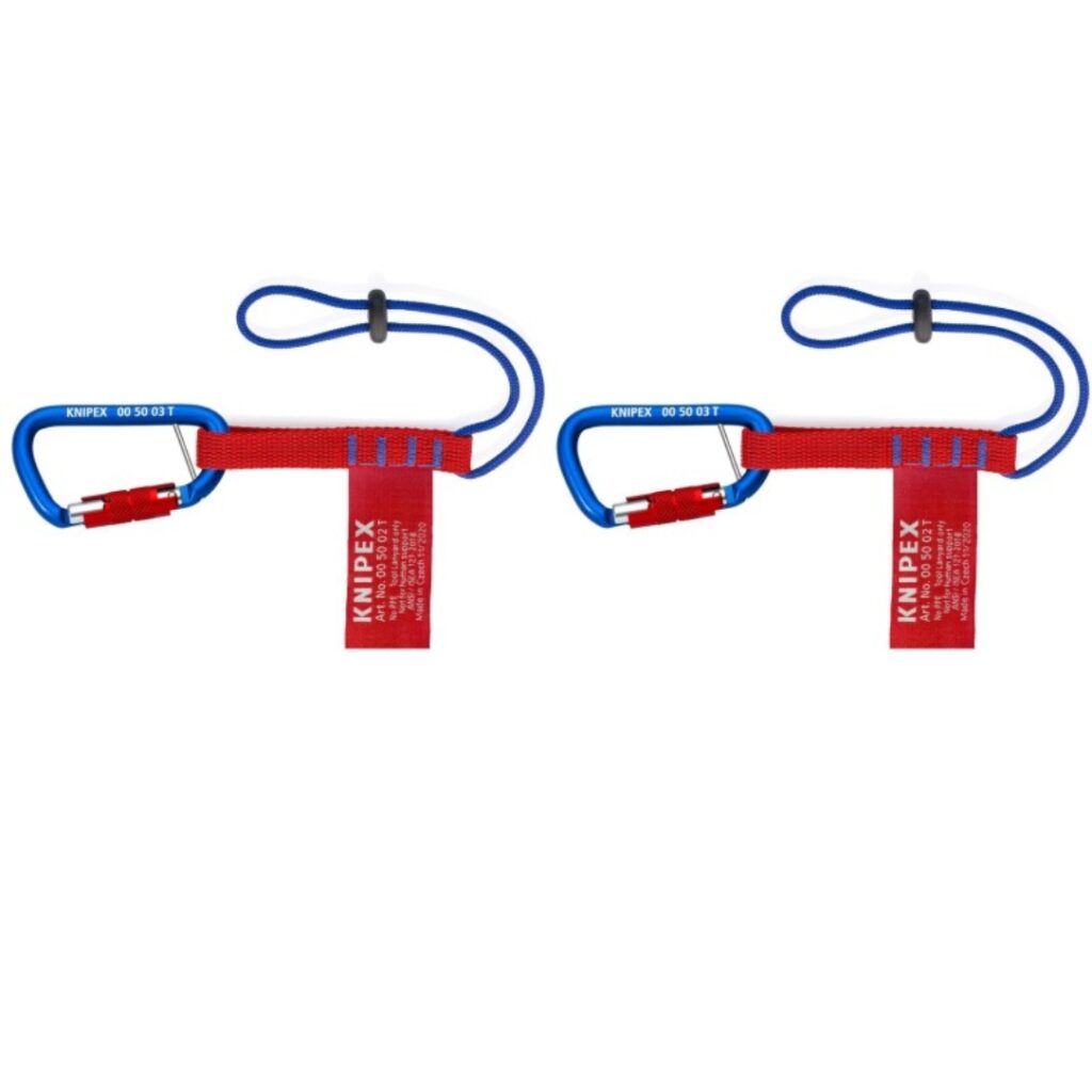 Knipex 005006TBKA 13" Tool Tethering Adaptor Straps with Captive Eye ...