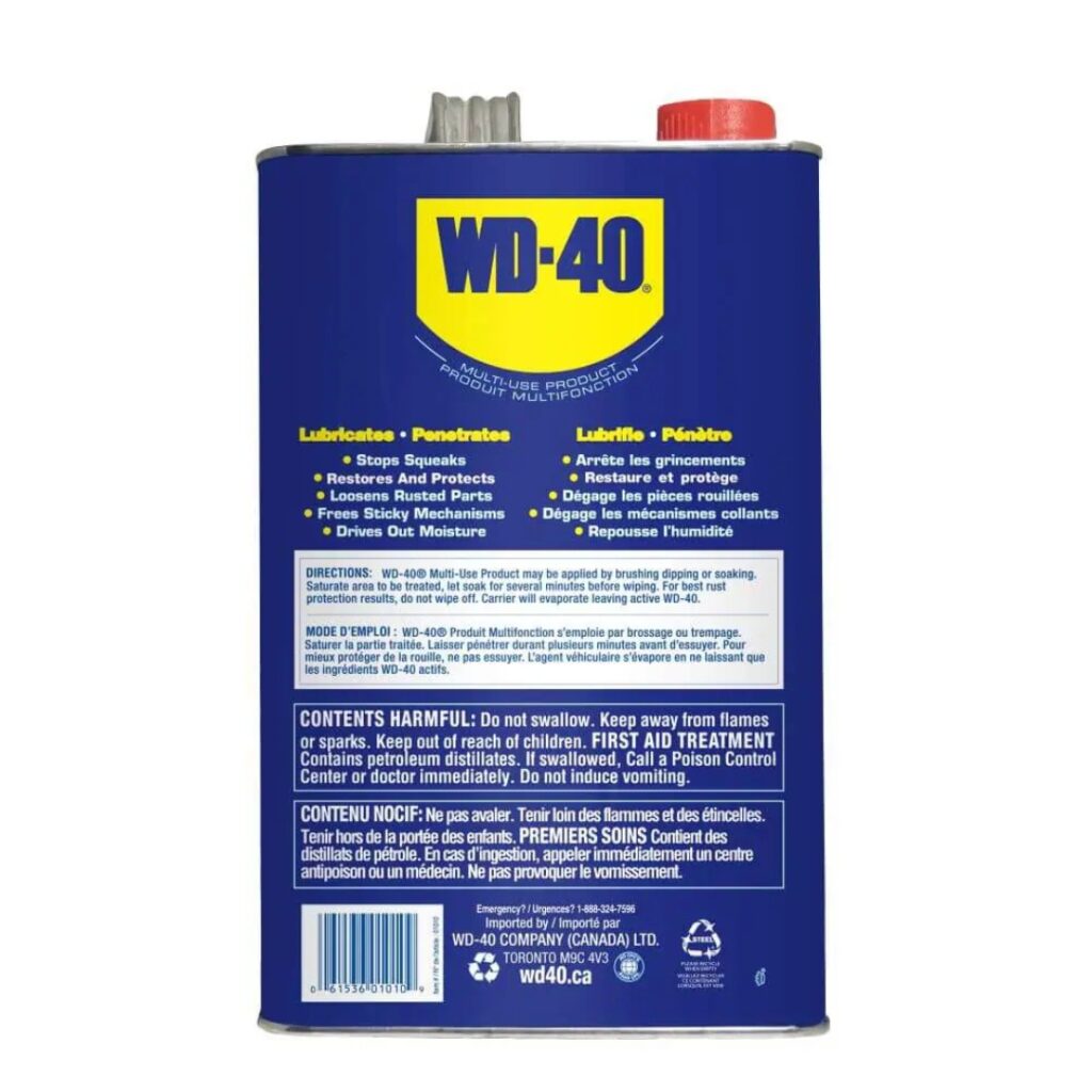 WD-40 01010 Multi-Use Product 3.78L - BC Fasteners & Tools