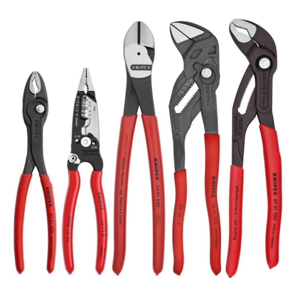 Knipex 9K0080150US Core Pliers Set in Tool Roll 5-Piece - BC Fasteners ...