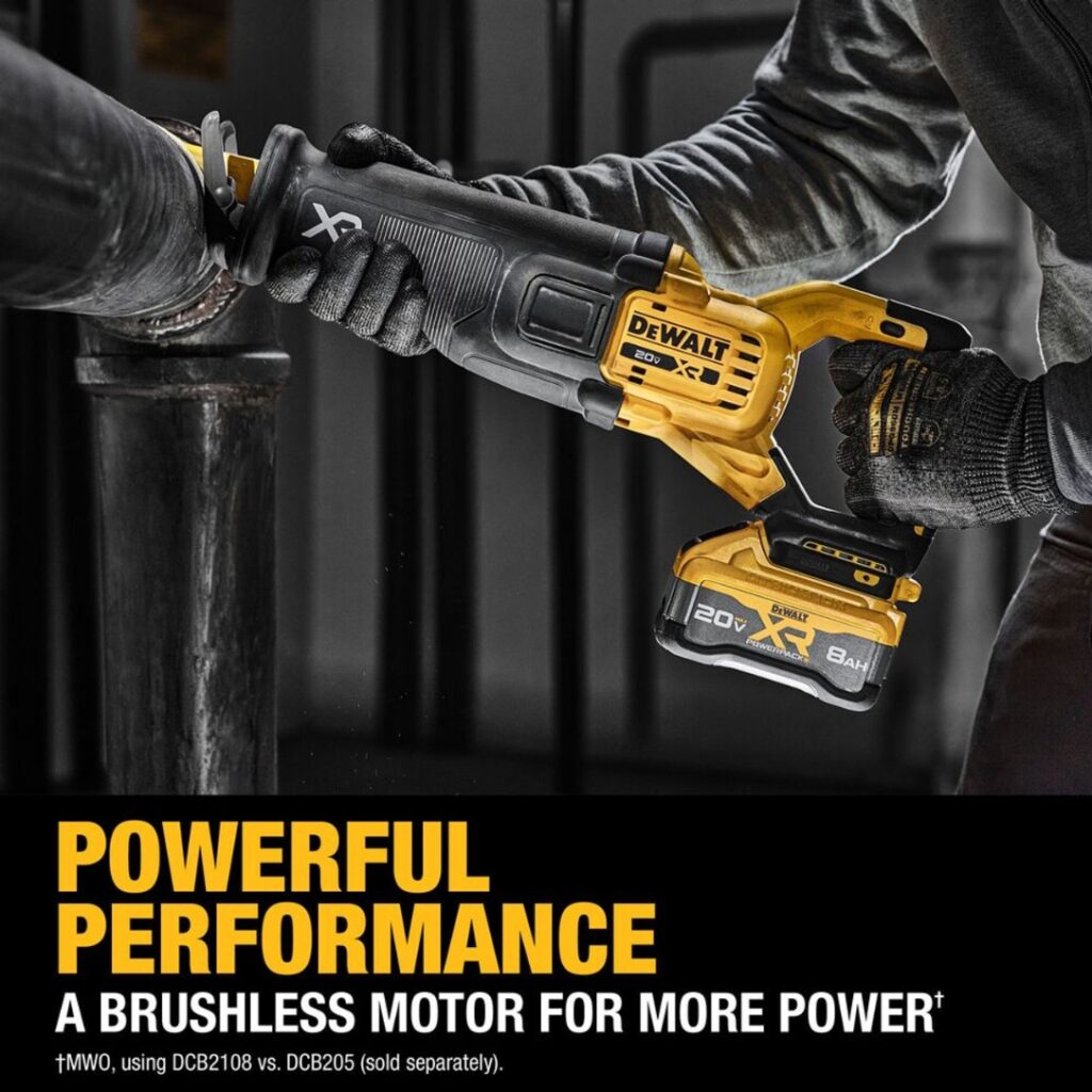 DeWalt DCS384WW1 20V MAX XR Brushless Reciprocating Saw Kit - BC ...