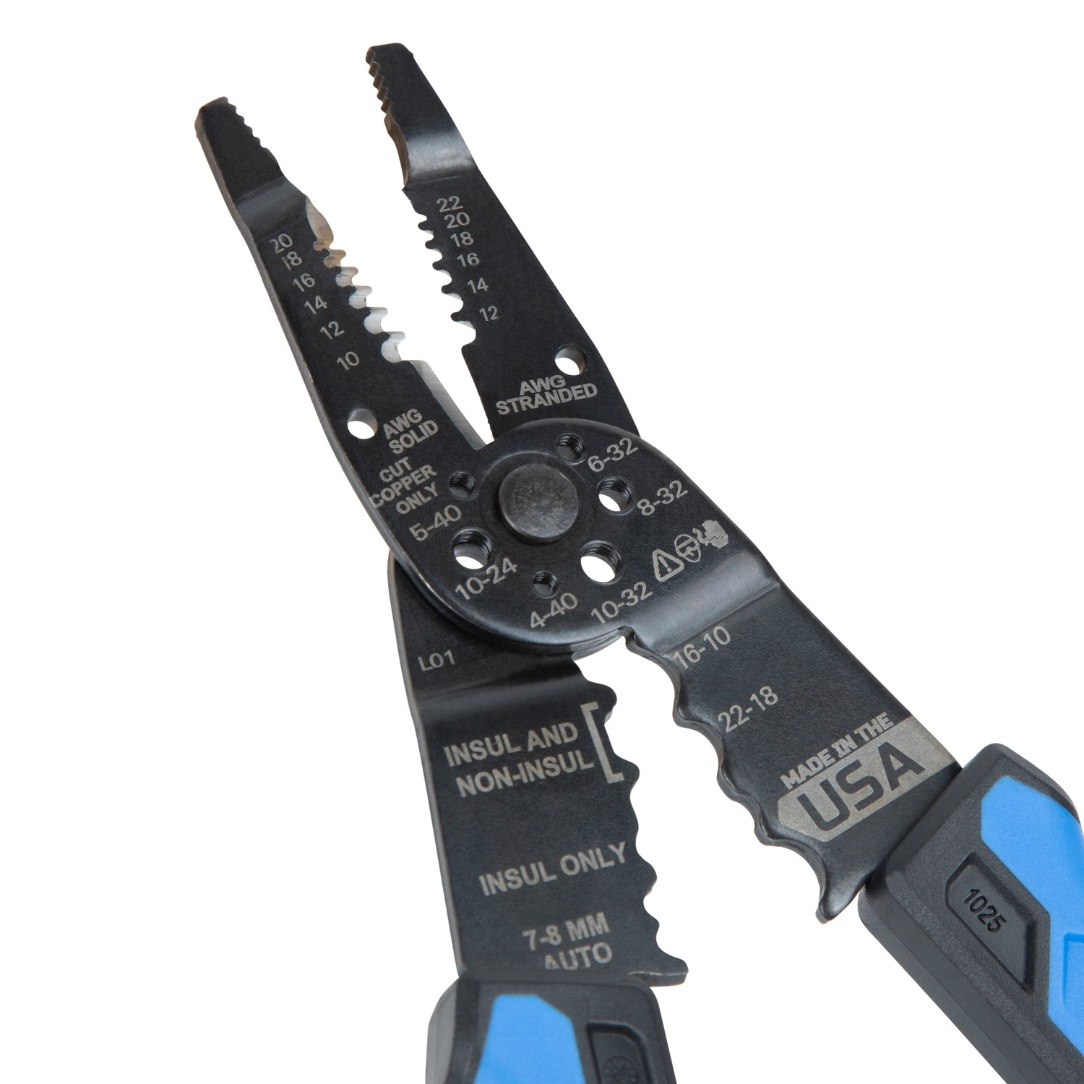 Klein 1025 Long Nose Multi-Purpose Wire Strippers - BC Fasteners & Tools