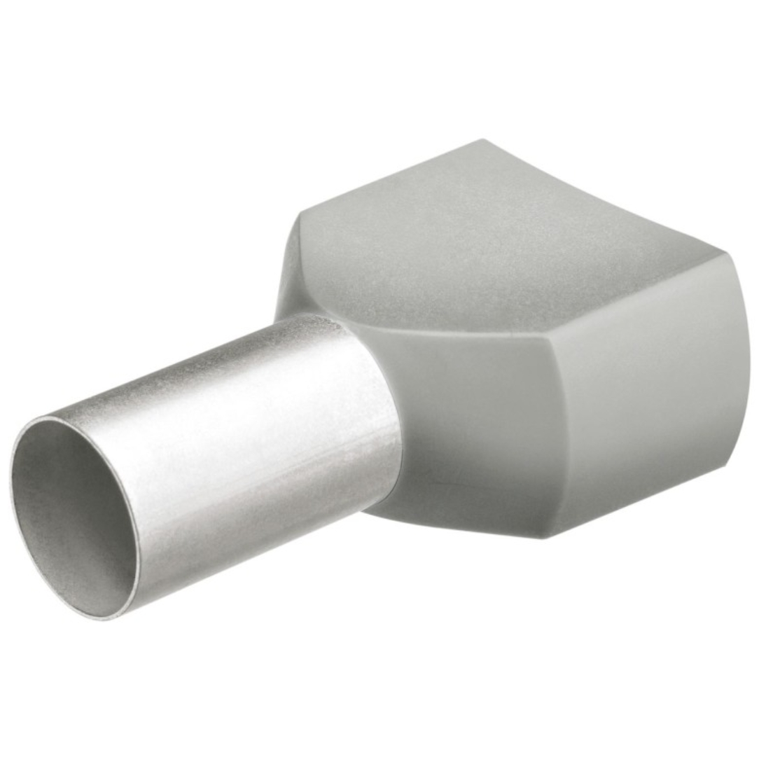Knipex 9799375 12 AWG (4.0 mm²) Twin Wire End Ferrule with Collar - BC ...