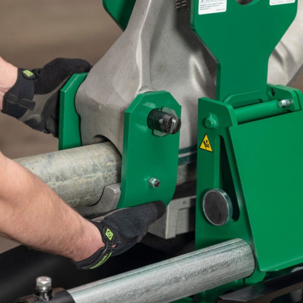 Greenlee 881gxe980 Hydraulic Bender For 2 1 2 4 With Hydraulic Pump