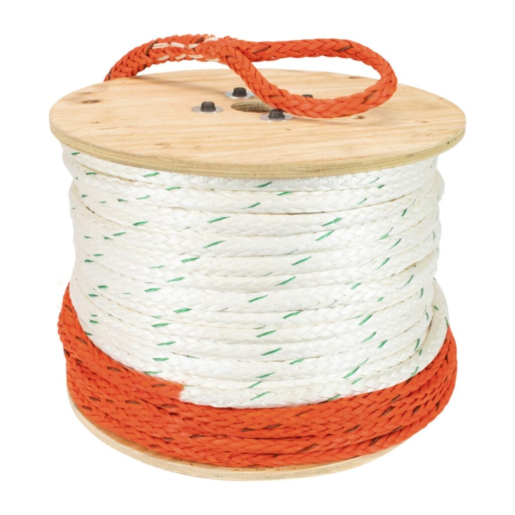 Greenlee HPR1200 19/32" x 1200ft High Performance Rope with Indicator ...