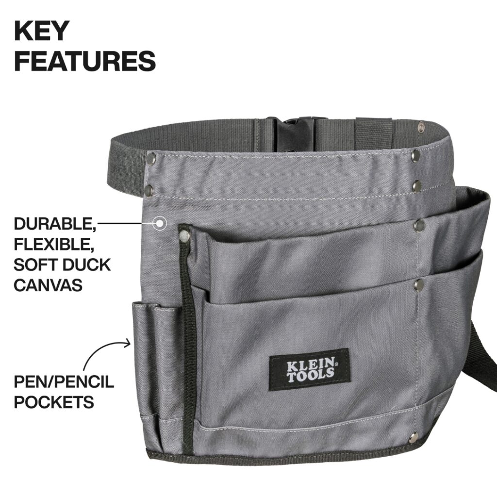 Klein 21022 6-Pocket Tool Apron - BC Fasteners & Tools