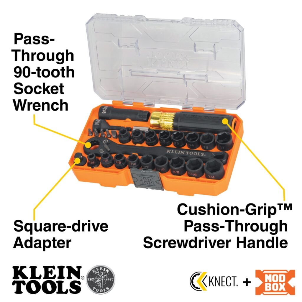 Klein 65400KNECT KNECT Essential Pass-Through SAE and Metric Impact ...