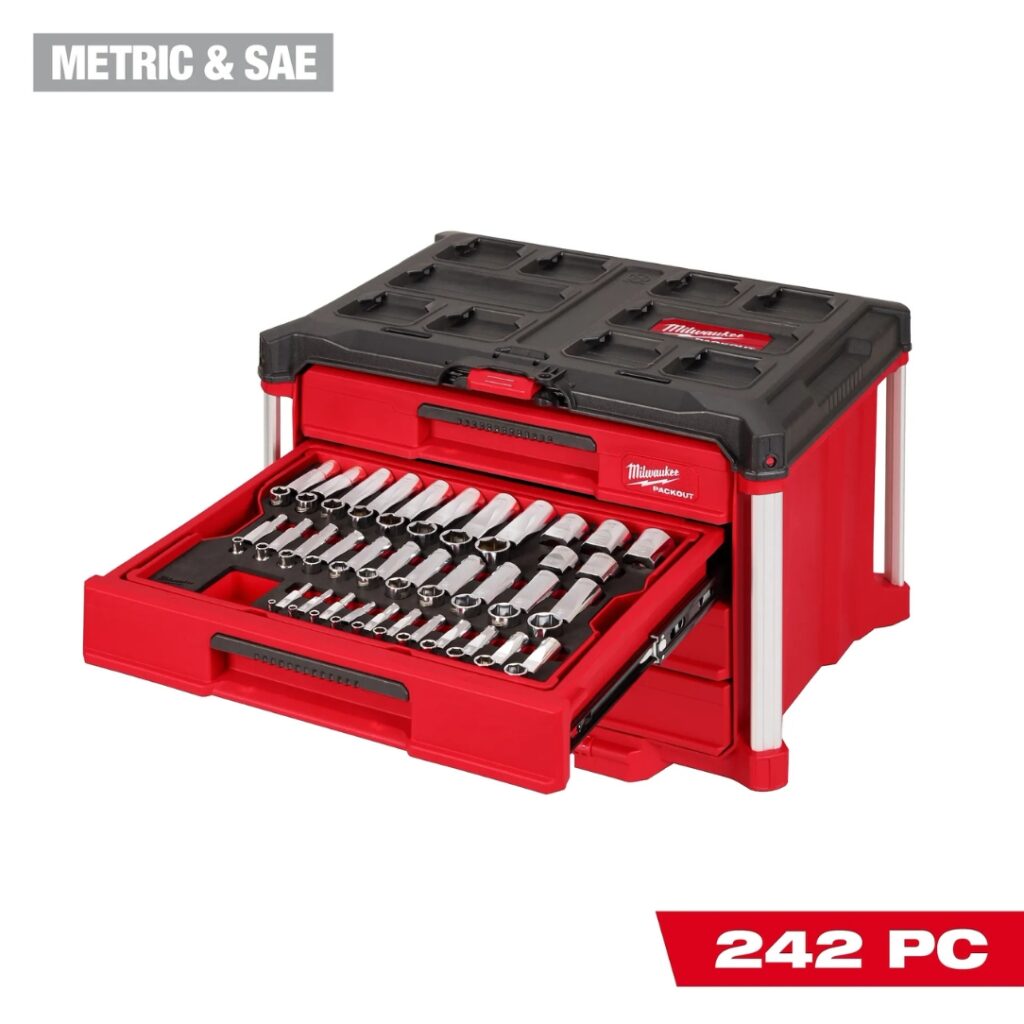 Milwaukee 48-22-9495 Master Mechanics Hand Tool Set with PACKOUT ...