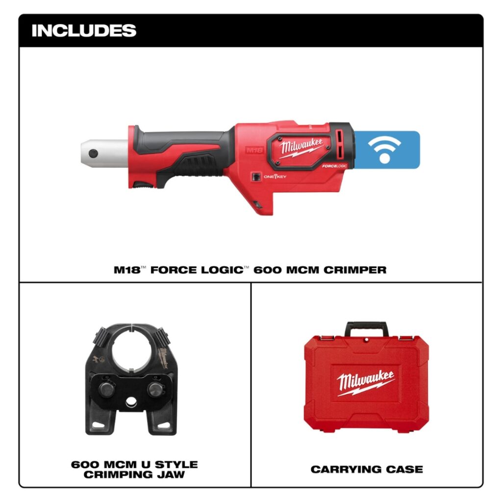 Milwaukee 2679-20 M18 FORCE LOGIC 600 MCM Crimper